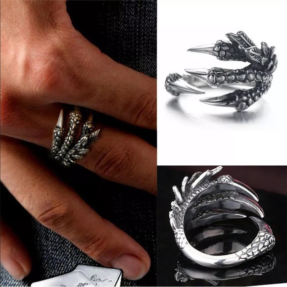 Accessories | New Mens Stainless Steel Claw Ring | Poshmark